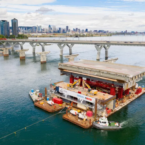 Samuel de Champlain Bridge Deconstruction | Pomerleau